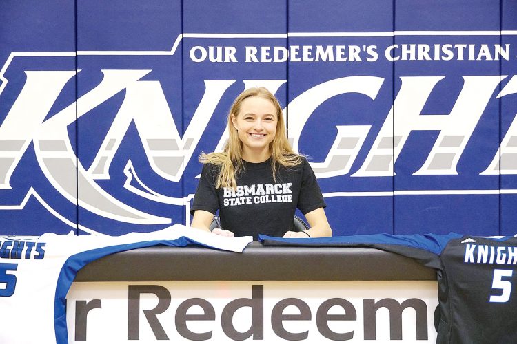 Knights volleyball’s Cheyenne Lang commits to Bismarck State | News ...